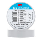 3M™ Temflex™ Vinyl isolatietape 165 - Wit - 15 mm x 10 m | 1 Overdoos ...